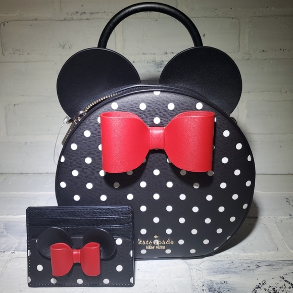 kate spade | Bags | Disney Kate Spade Bundle Minnie Mouse Crossbody Bag ...